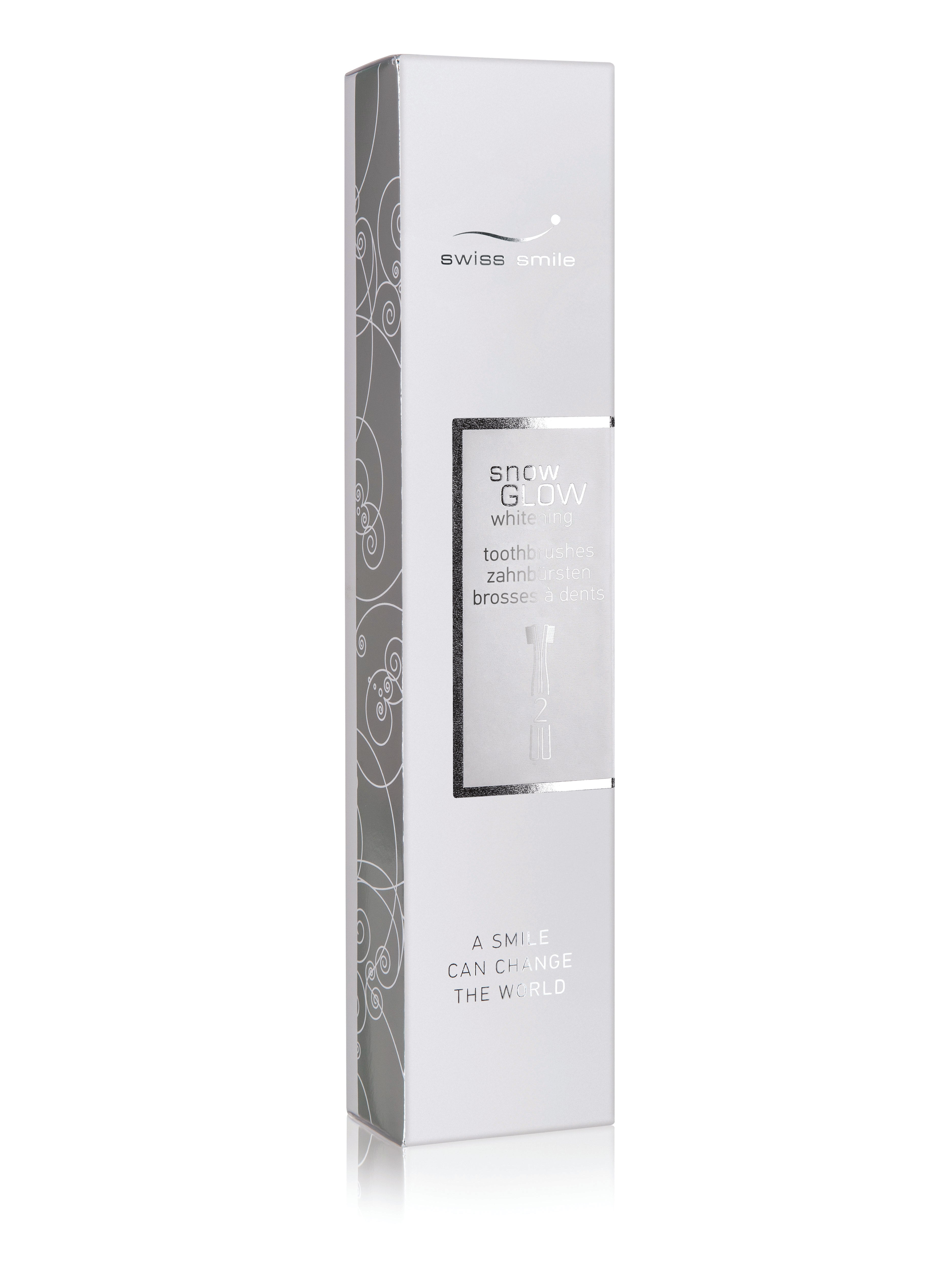SWISS SMILE | Snow Glow Whitening - Two Tooothbrushes – JOYCE Beauty