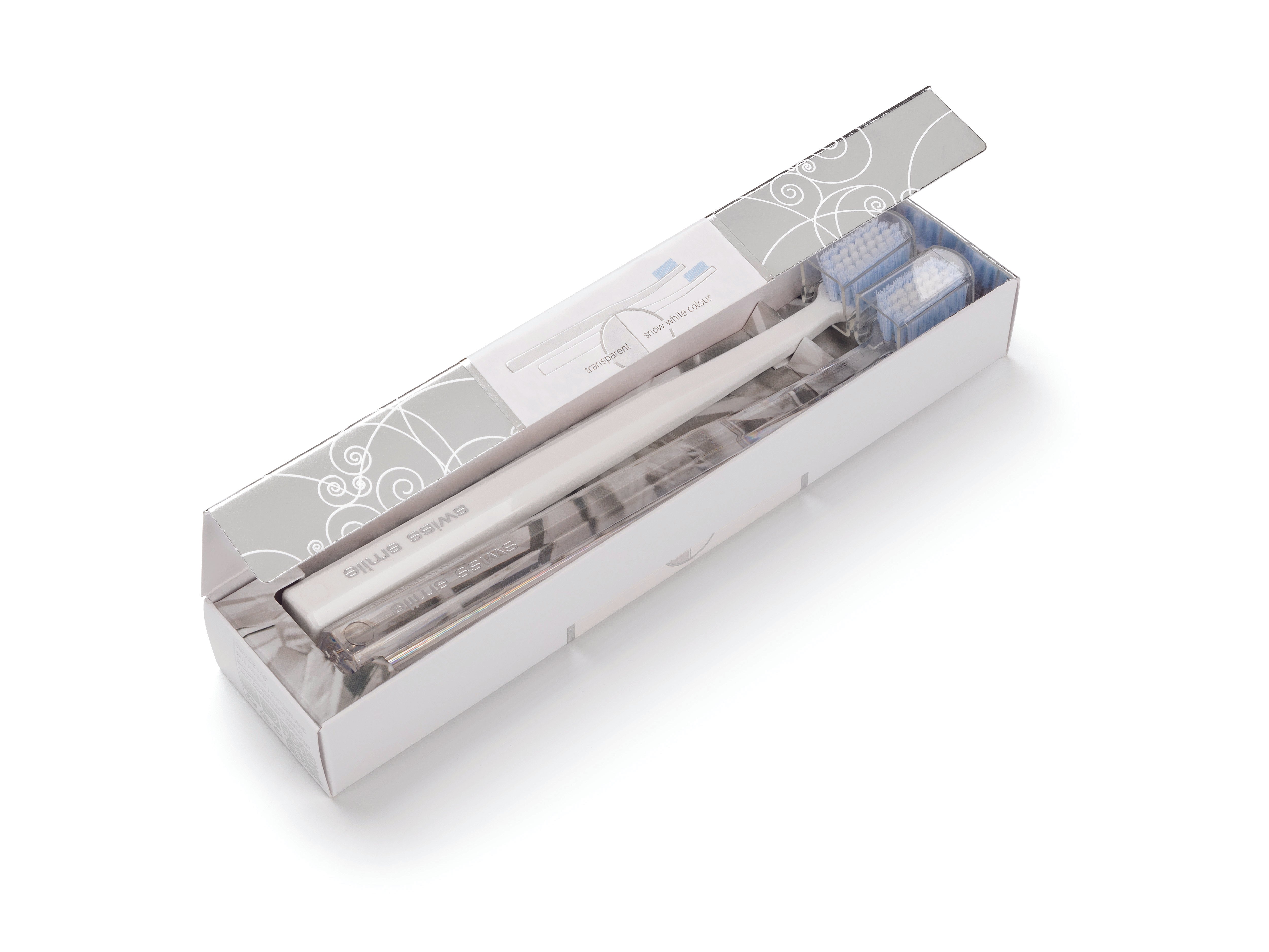 SWISS SMILE | Snow Glow Whitening - Two Tooothbrushes – JOYCE Beauty